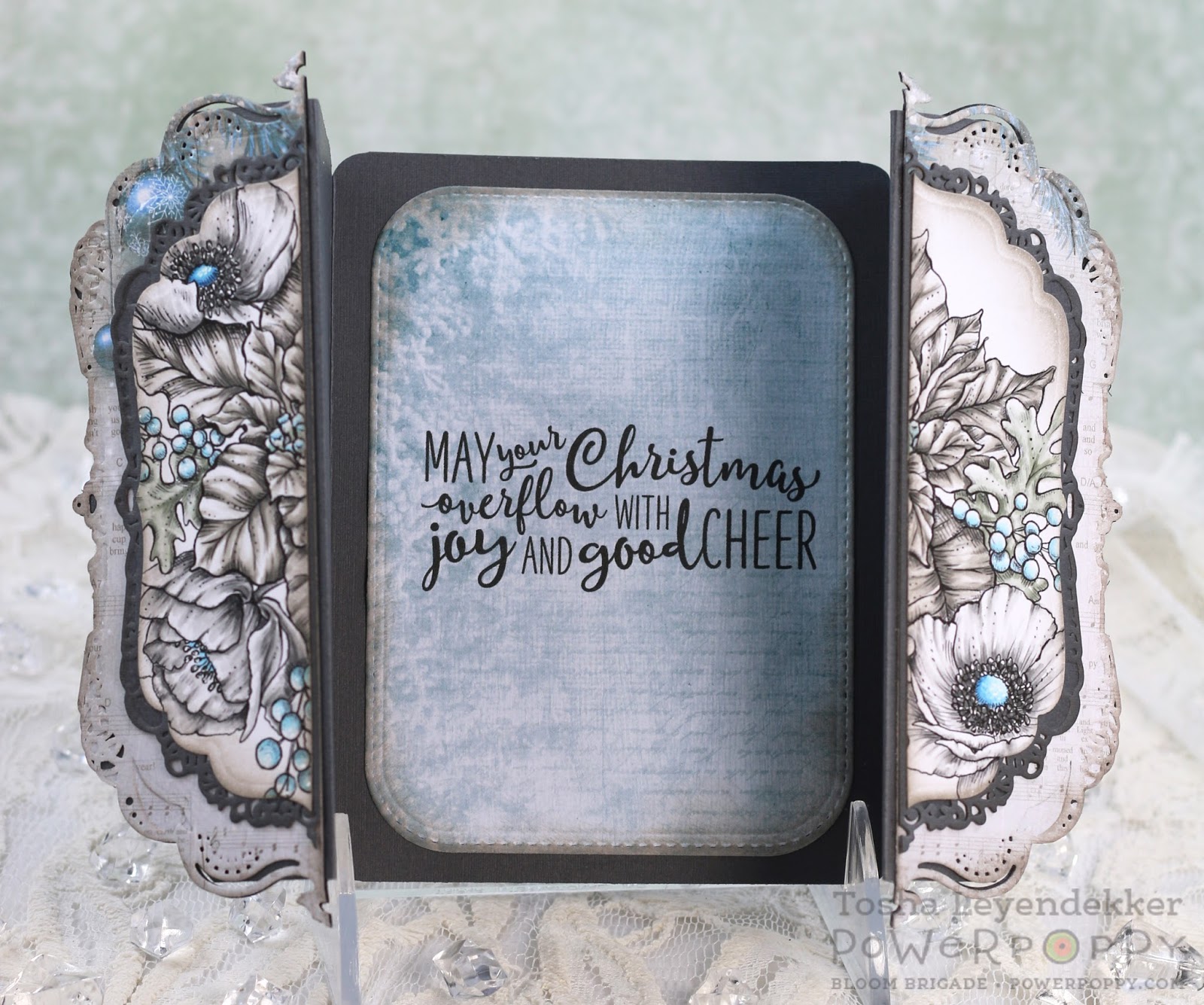 Stamp Talk with Tosh: Merry Christmas!! ~ Power Poppy