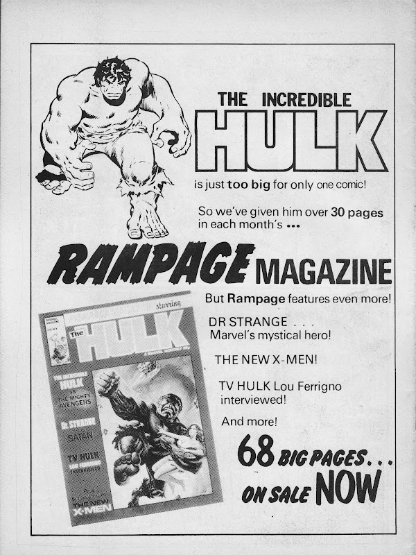 STARLOGGED - GEEK MEDIA AGAIN: HULK: THE MARVEL UK YEARS