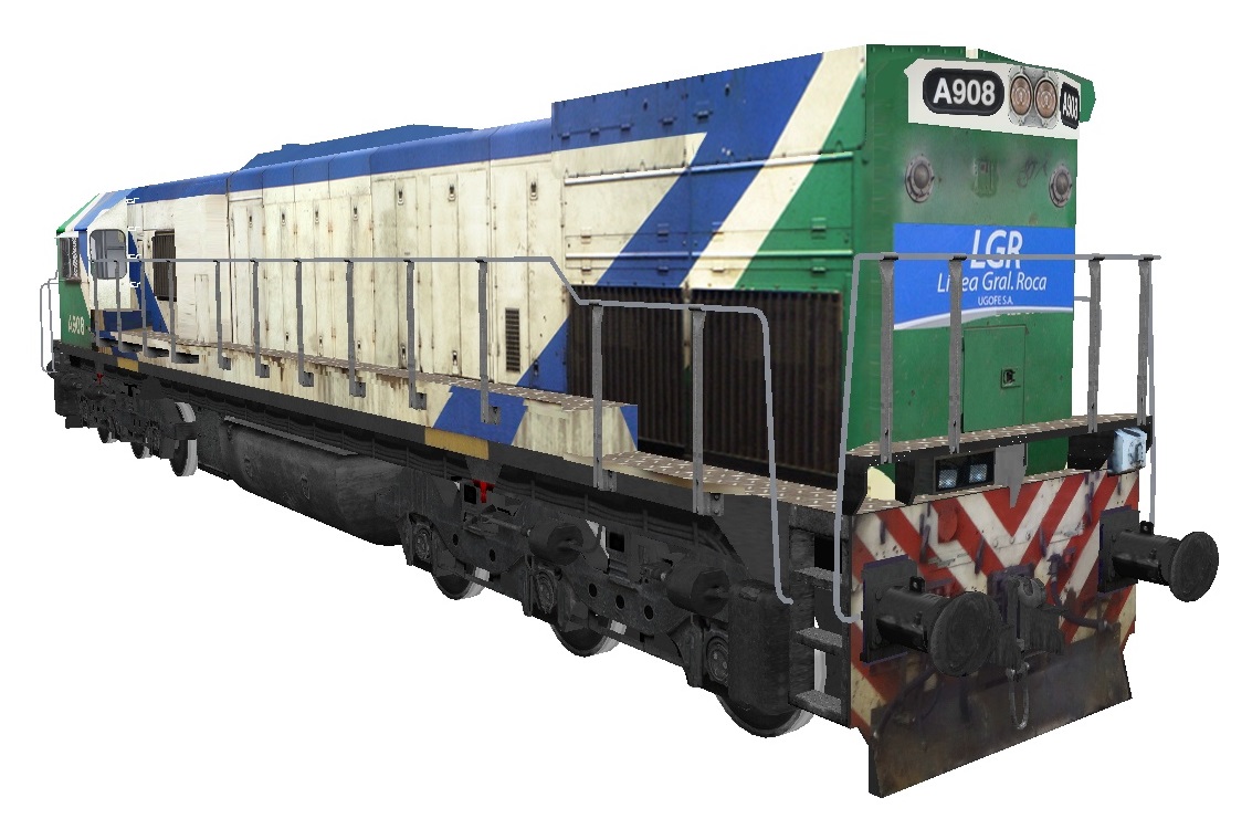 EMD GT22CW-2 A908 - Metropolitano / LGR