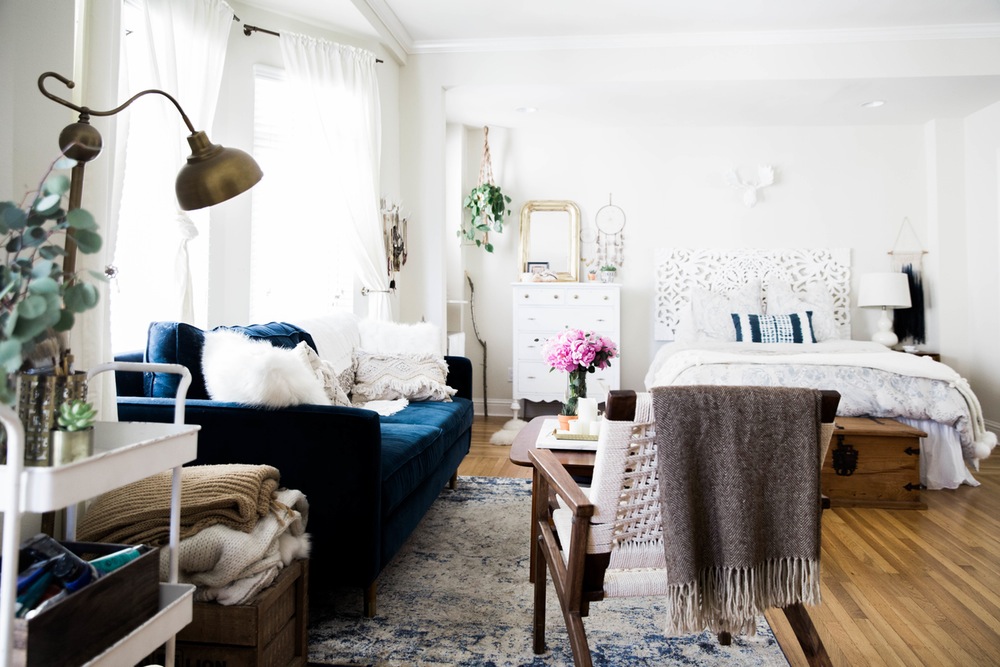 My Never Ending Daydream: A Boho Chic Studio Apartment