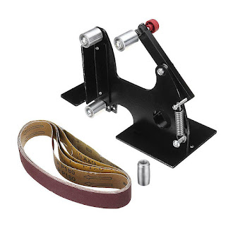 Angle Grinder Belt Sander Attachment Metal Wood Sanding Belt Adapter ...