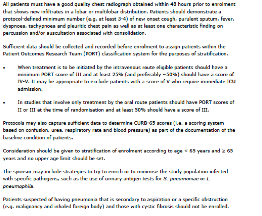 Antibiotics - The Perfect Storm: Rebooting Pneumonia at the FDA