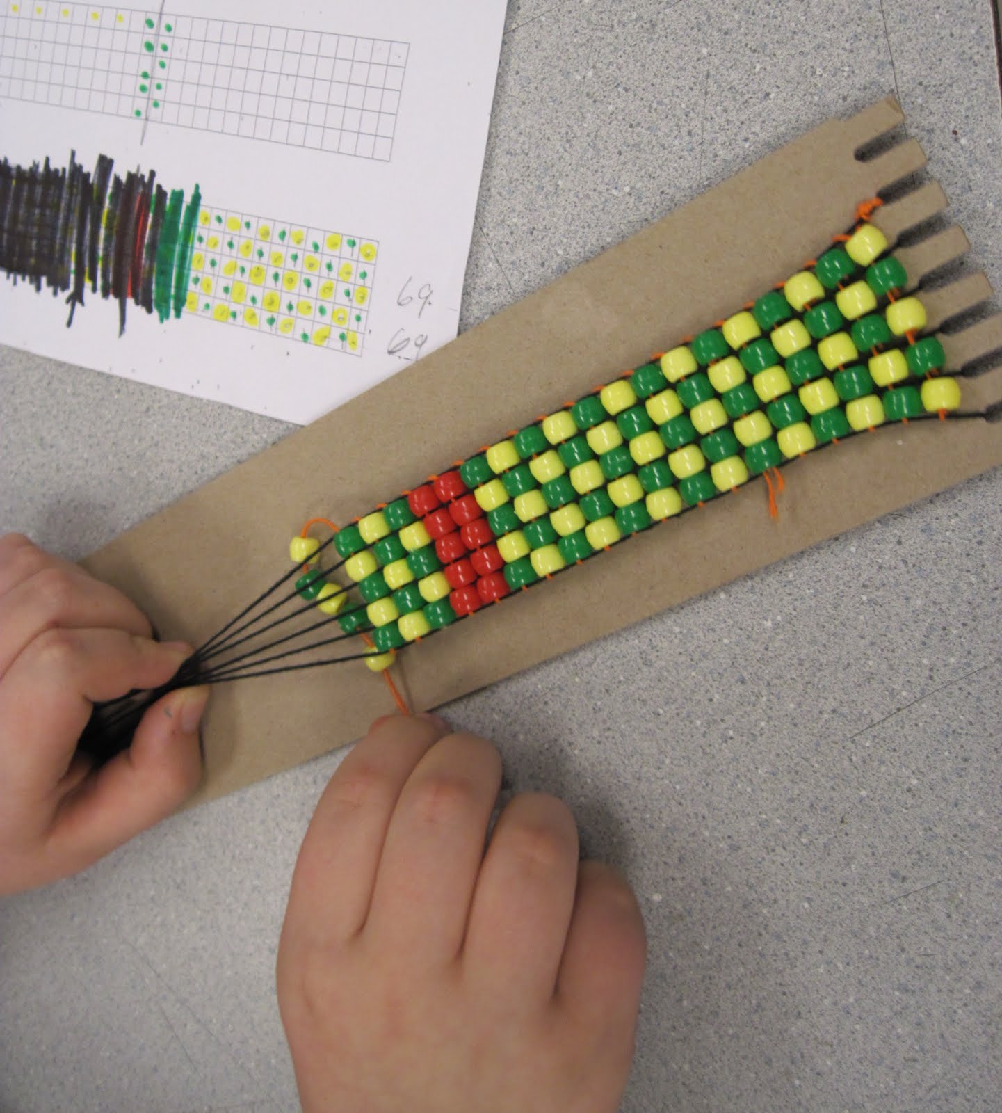 There's a Dragon in my Art Room: A new batch of Wampum Belts!