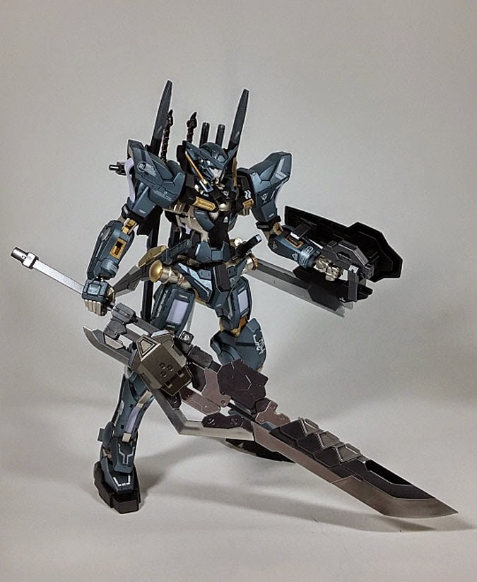 GUNDAM GUY: NG 1/100 Gundam Exia Ver. Thirteen Sword - Custom Build