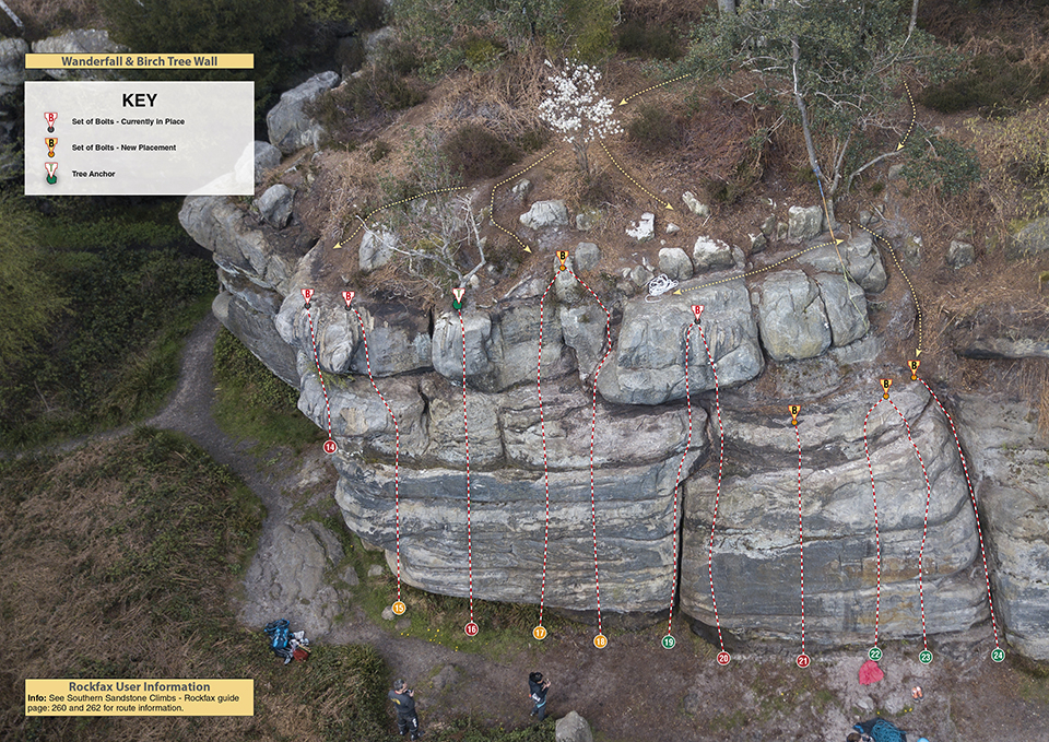 Southern Sandstone Climbs: Harrison's Rocks - Bolting Project 2019 / ...