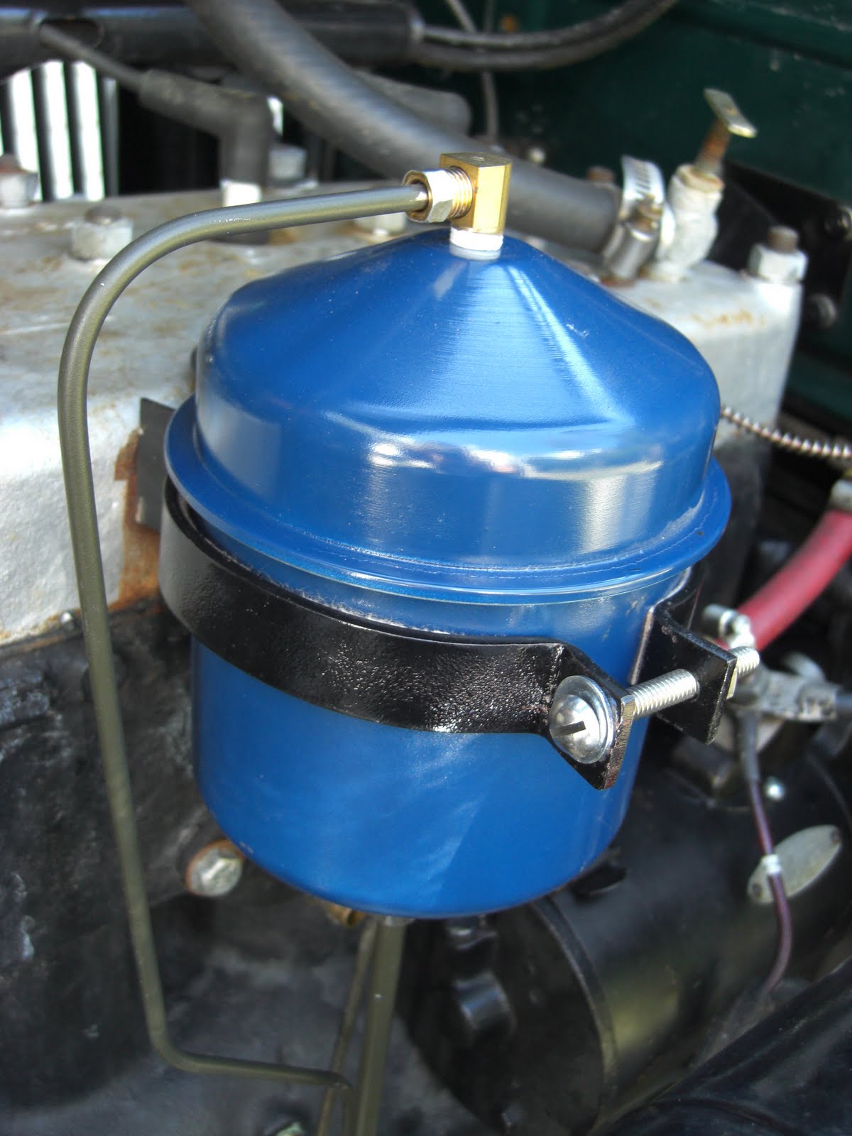 Young at Heart and Mind: Winston Gets a New Oil Filter!