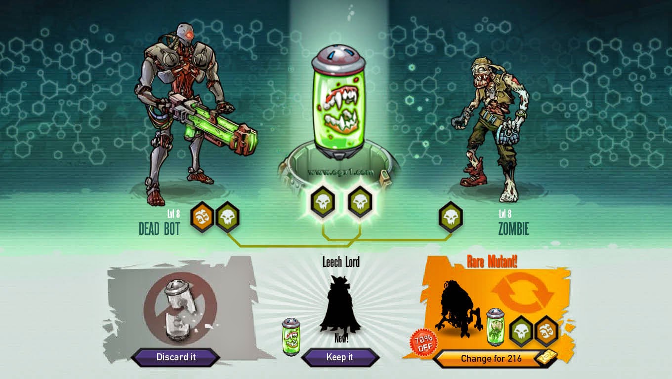 Leech Lord - Mutants: Genetic Gladiators Cross Breed