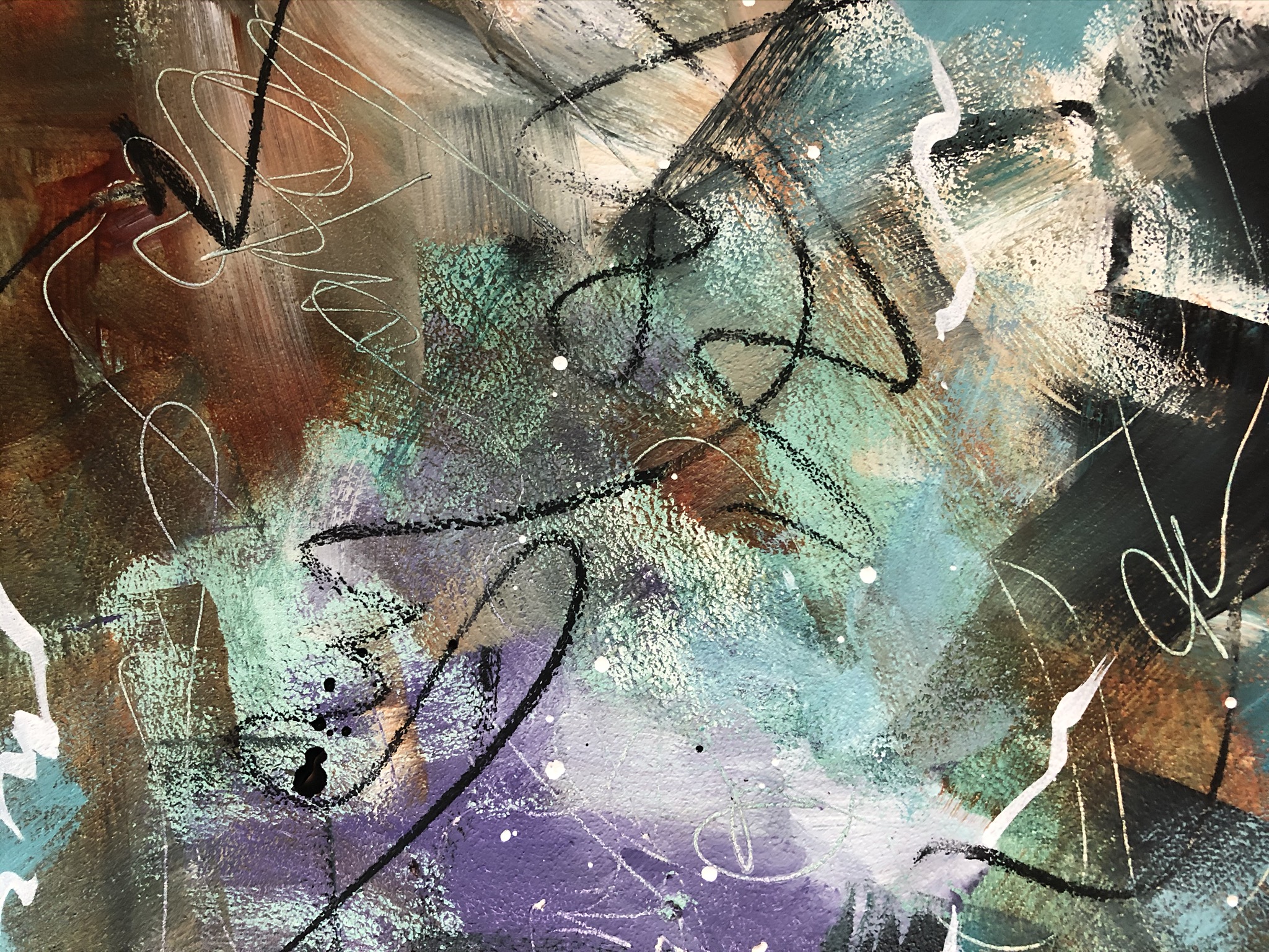 Louise Fletcher Week Long Class - Abstract Abstractions... my results