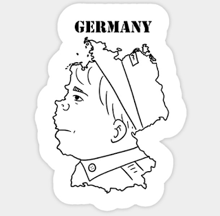 Funny maps: A funny map of Germany