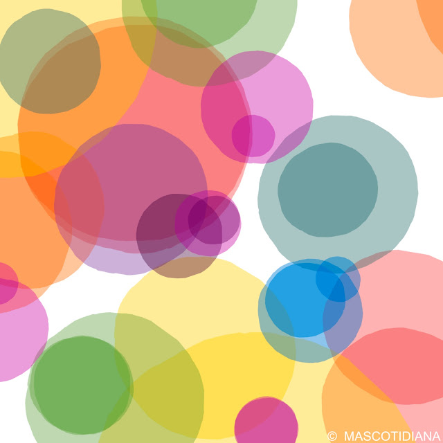 Más Cotidiana Arte e Ilustración : Ganan los círculos de colores