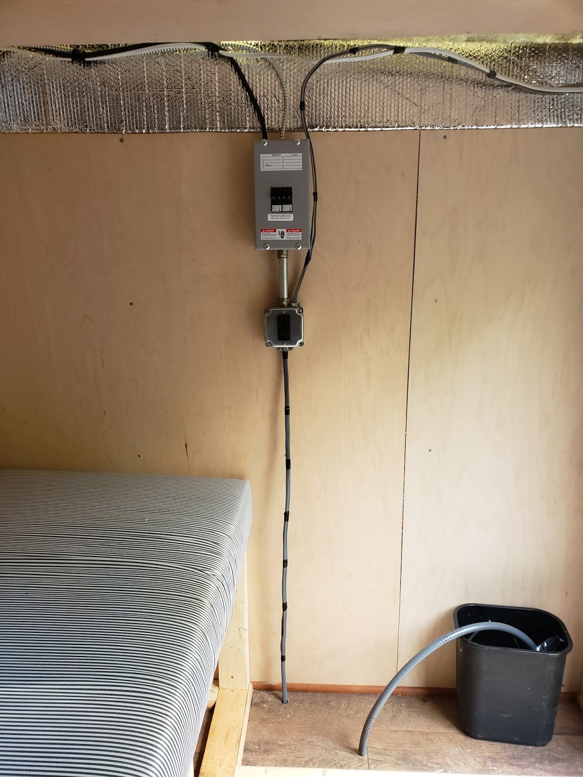 Cargo Trailer --> Camper Conversion Project: Stage 8 -- Electrical