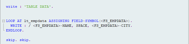 ABAP For Iteration with Where condition | For Statement with Where ...