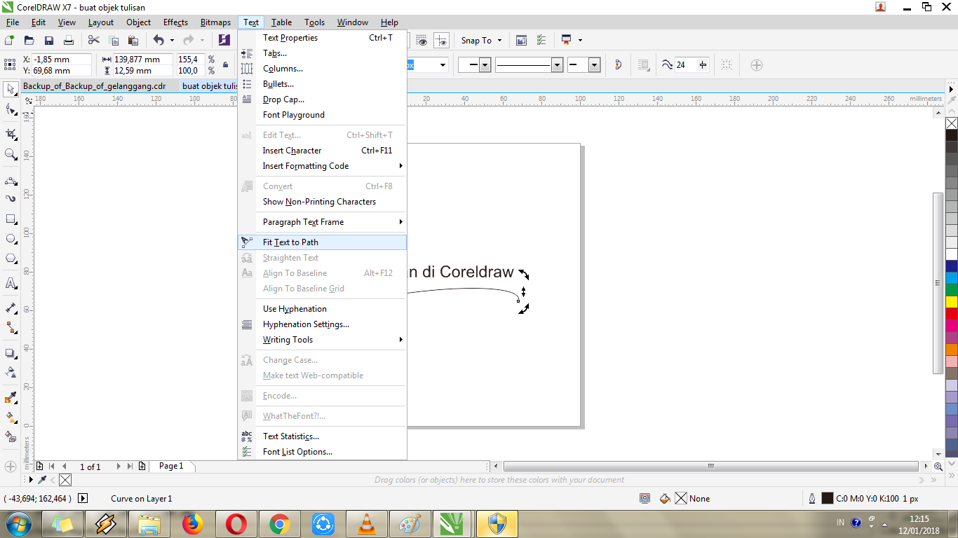 How to Create a Writing Object Following Square Patterns, Triangles ...
