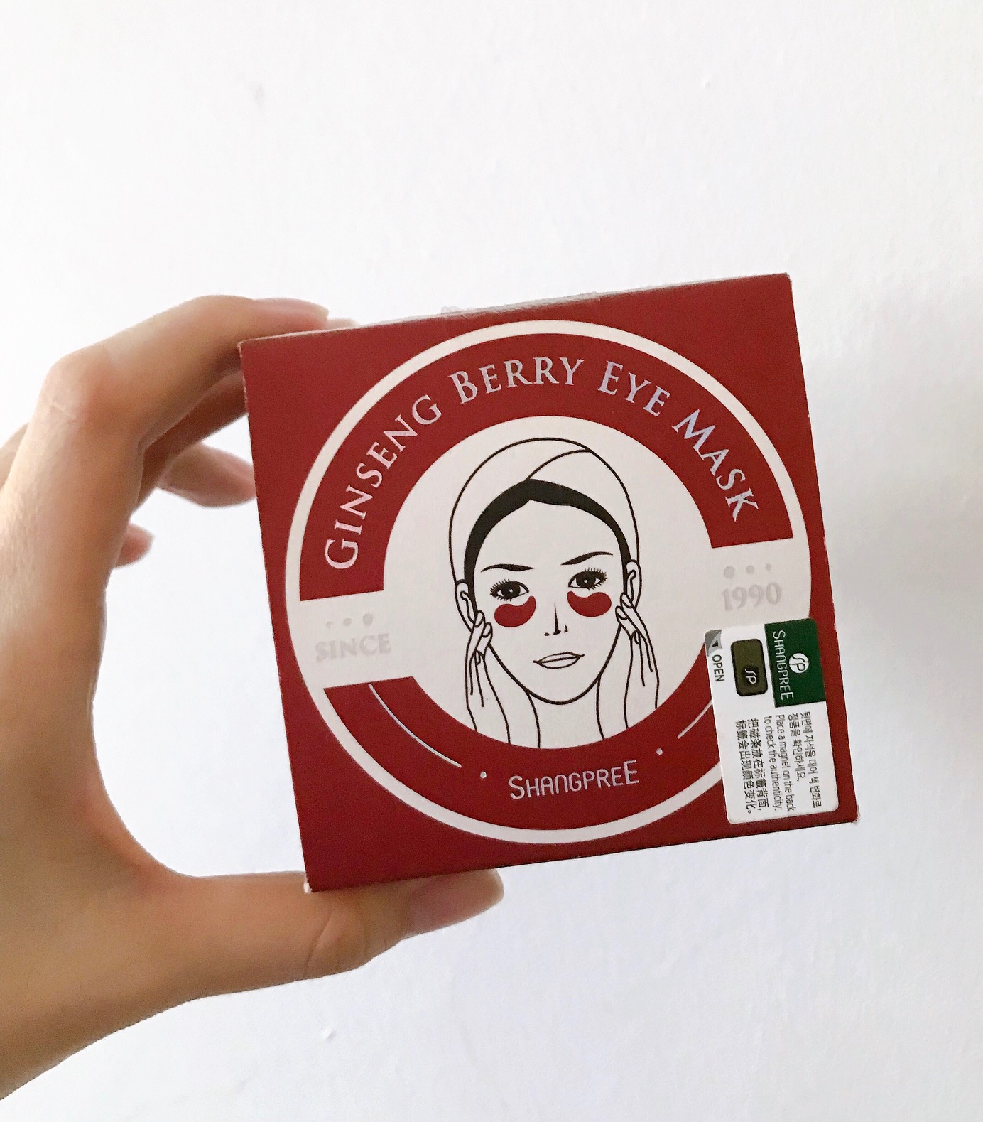 [ Review ] : Shangpree Ginseng Berry Eye Mask - Review Galore