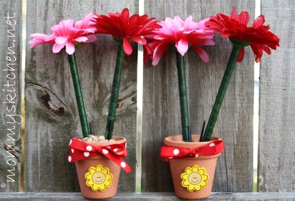 Flower Pot Pens for Teacher Appreciation & Mothers Day — Mommy's Kitchen