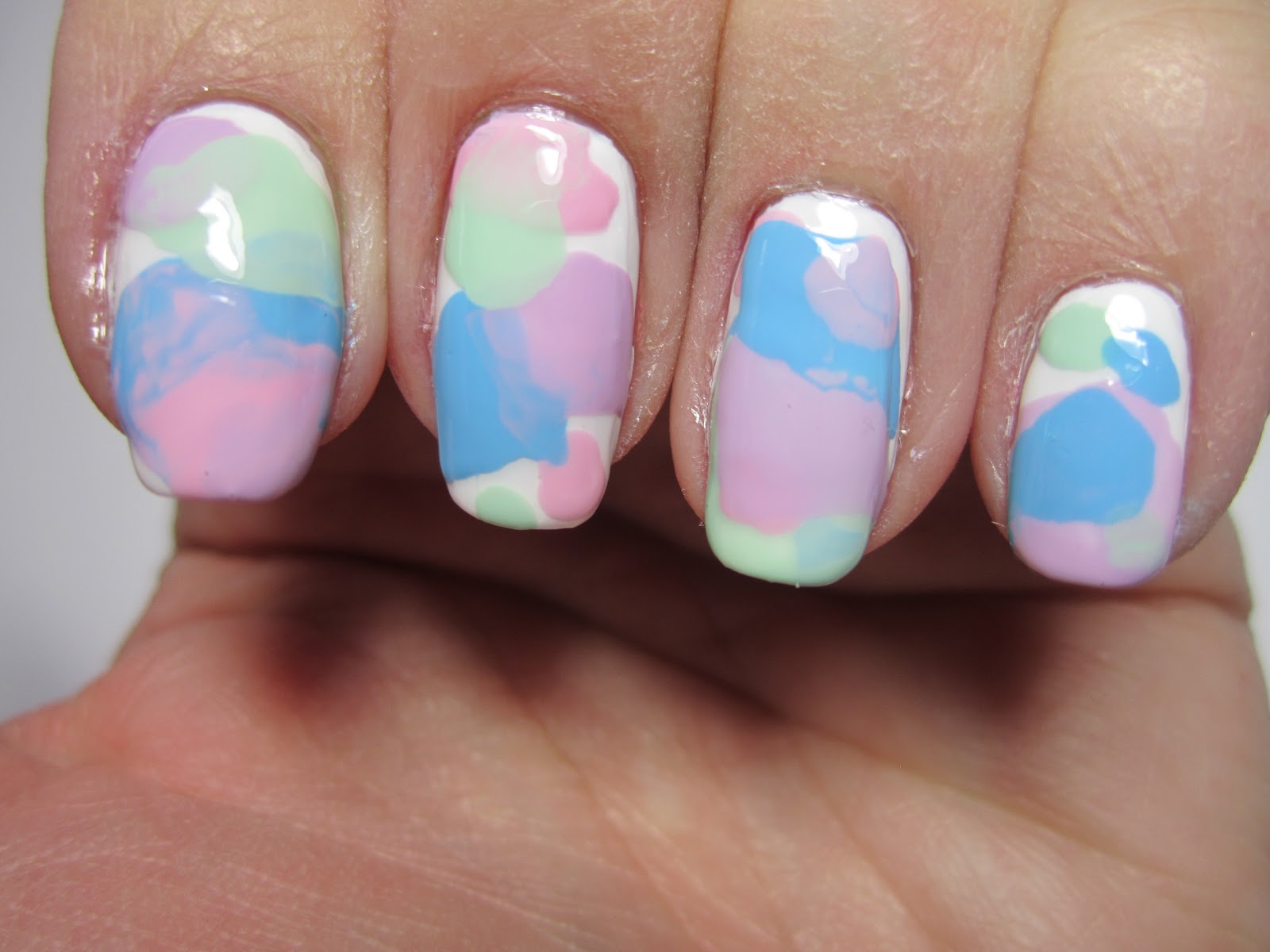 Colorsplash Nails: Spring Challenge: Spring Splatter