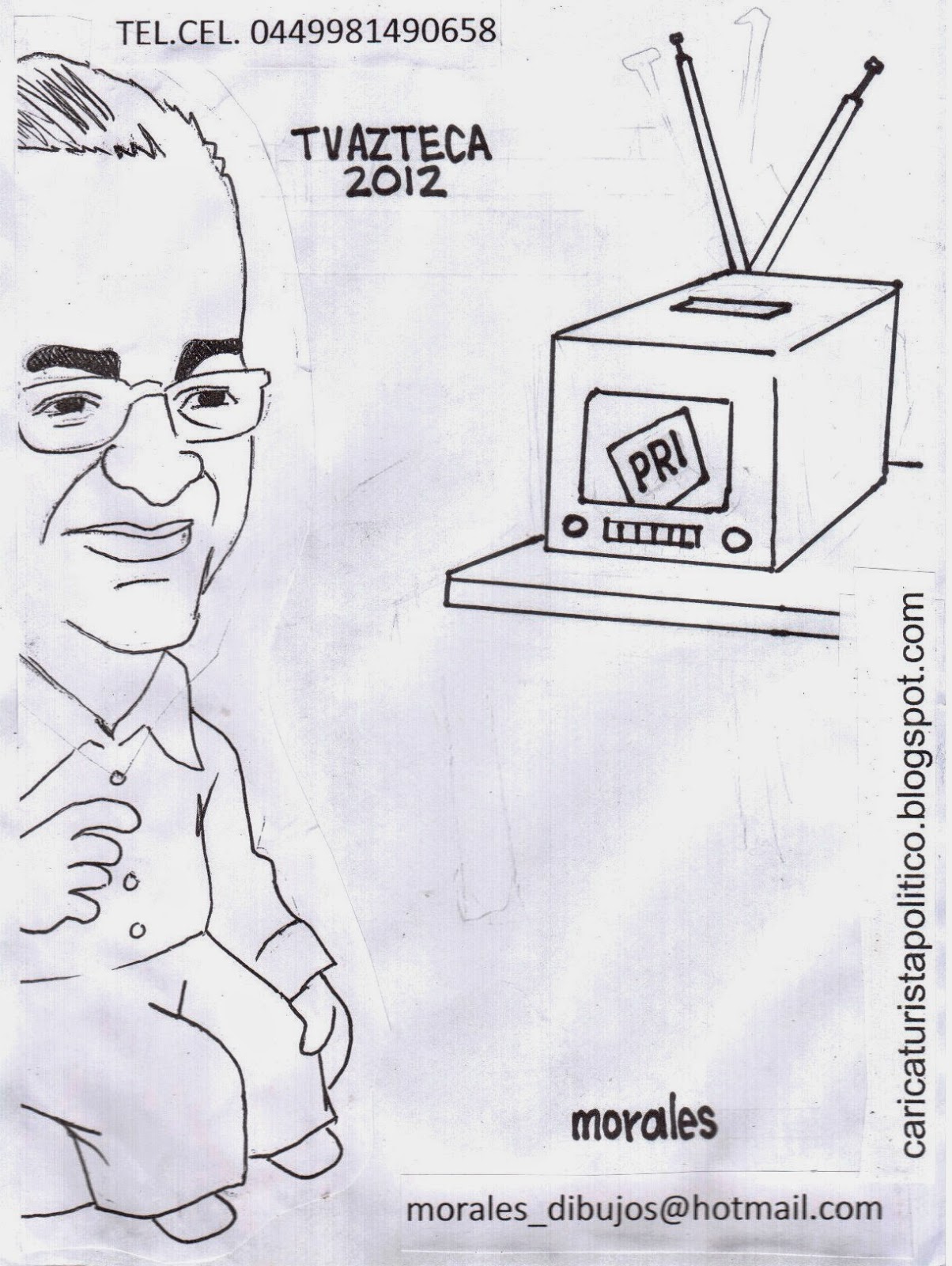 CARTON POLITICO DE MEXICO cel 9932851752: CARICATURAS DE PERIODISTAS