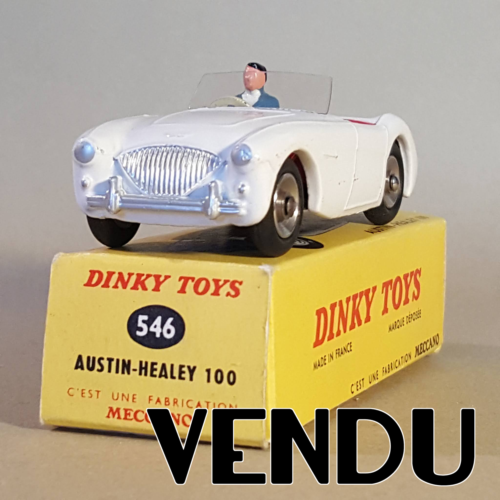 AU JOUET PARISIEN: Dinky Toys France 546 Austin Healey 100