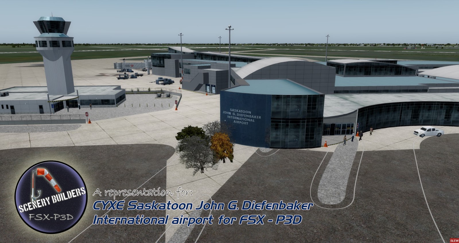 FSX, P3D, MSFS scenerybuilders.: CYXE SASKATOON-JOHN G. DIEFENBAKER ...