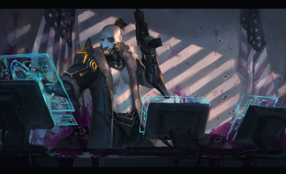 Fantasia e ficção científica nas sombrias ilustrações de Benjamin Ee ...