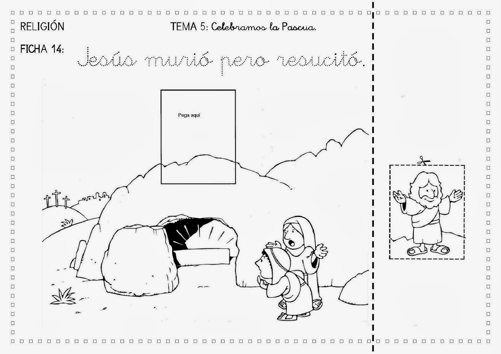 RELIGICANDO EN EL COLE: TEMA 5: Celebramos la Pascua.