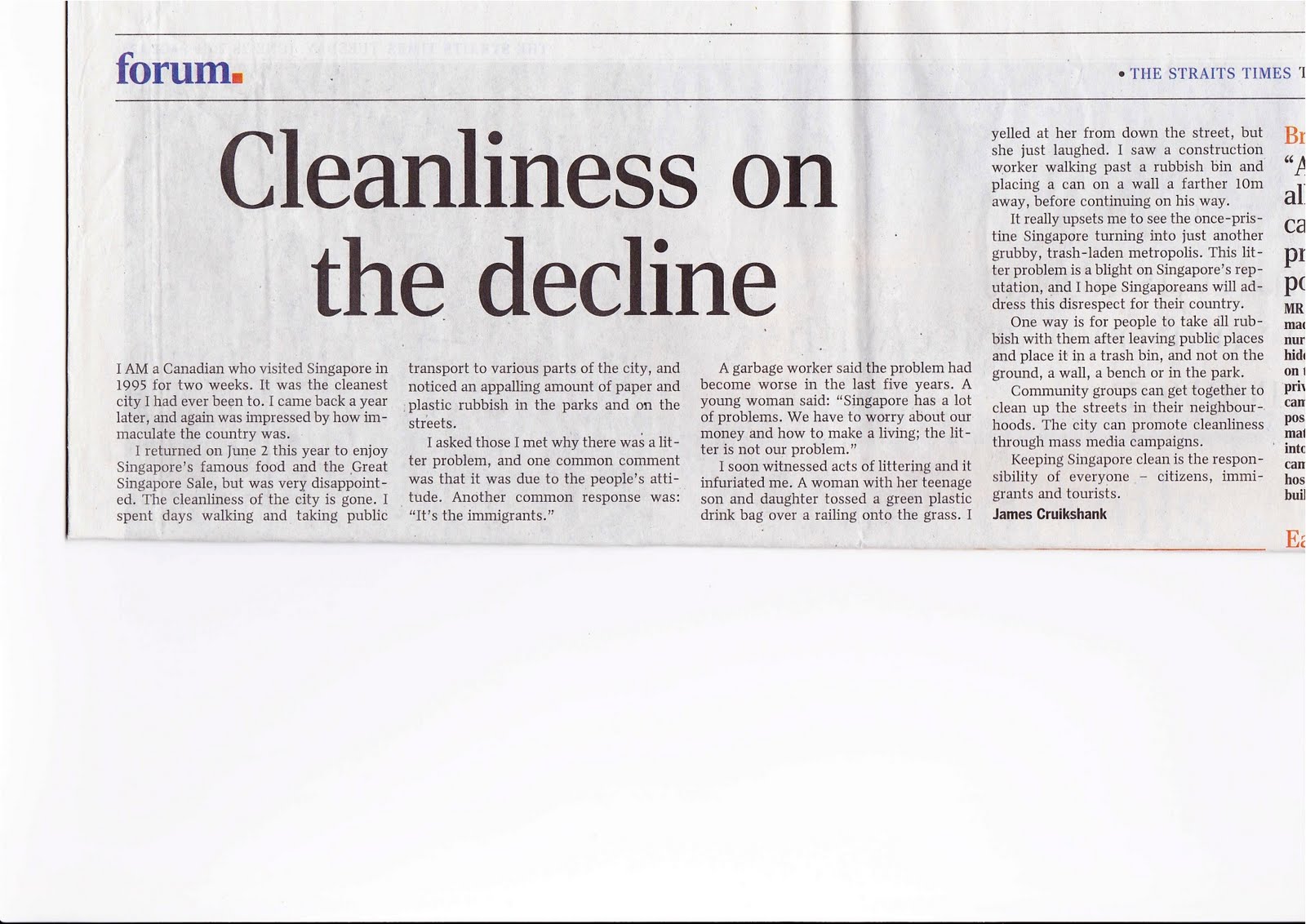 Have you cleared your trays today?