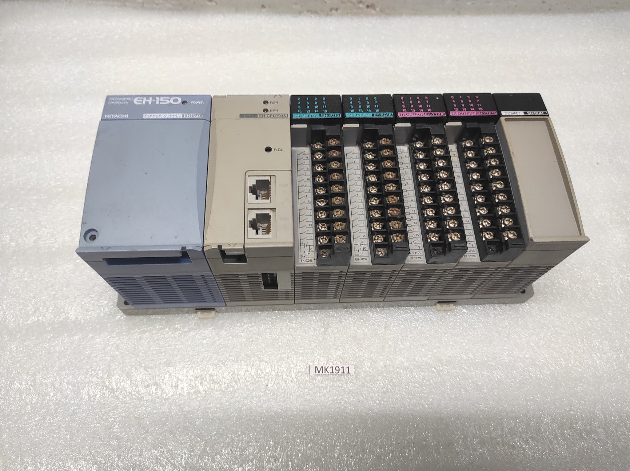 HITACHI EH-150 PLC EH-CPU104A EH-XD16 EH-YTP16 PROGRAMMABLE CONTROLLER