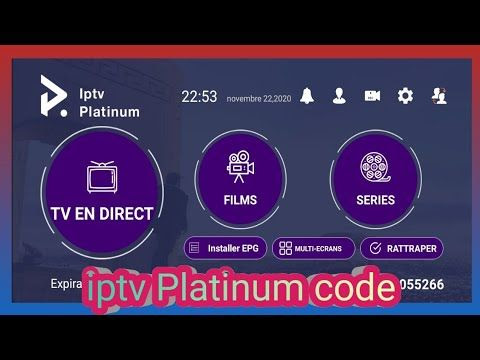 PLATINUM IPTV APK And New Activation Code