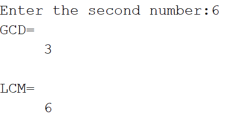 Concept of G.C.D. or H.C.F & L.C.M. in programming - MATLAB Programming
