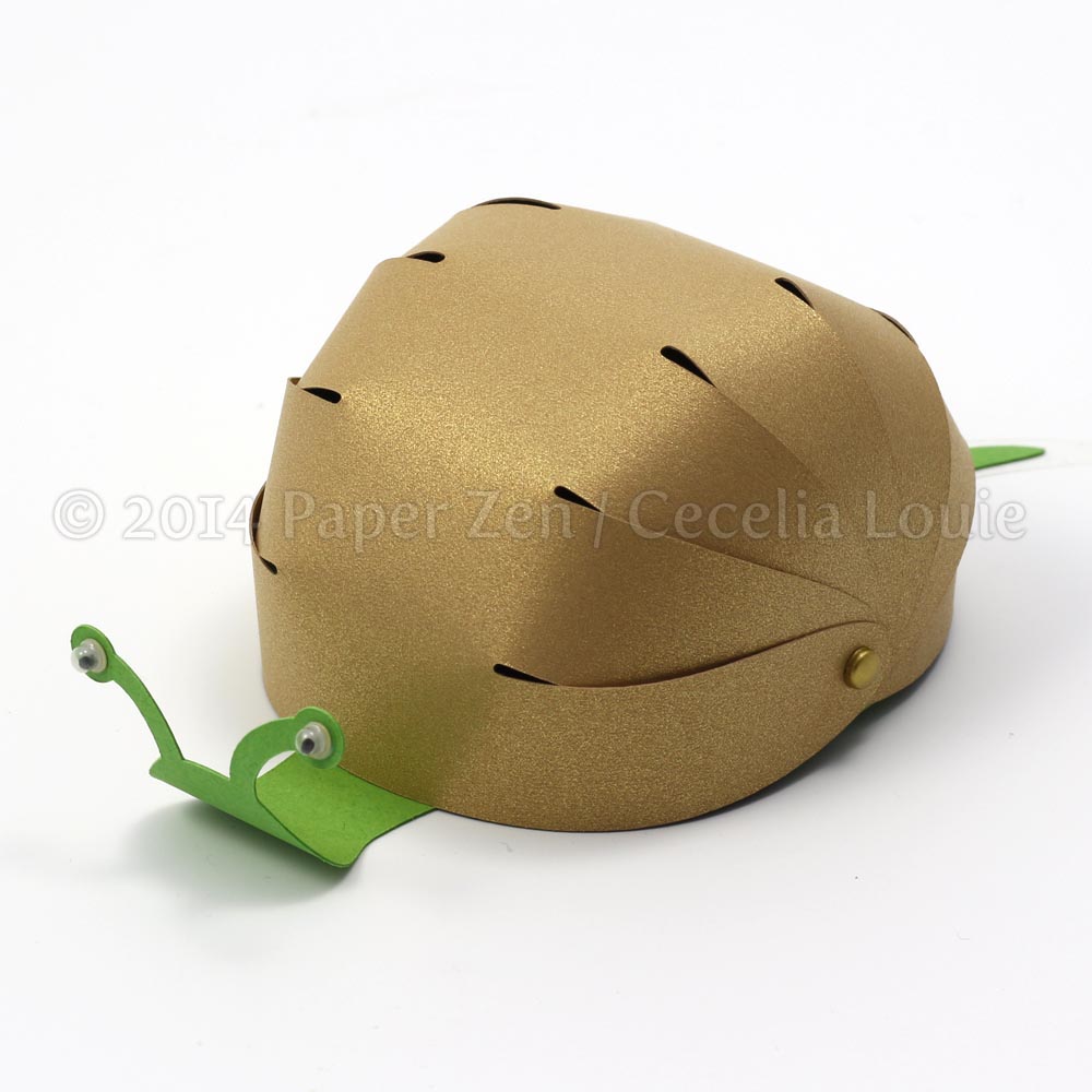 Welcome to Paper Zen ~ Cecelia Louie: Snail Party Favor Gift Box