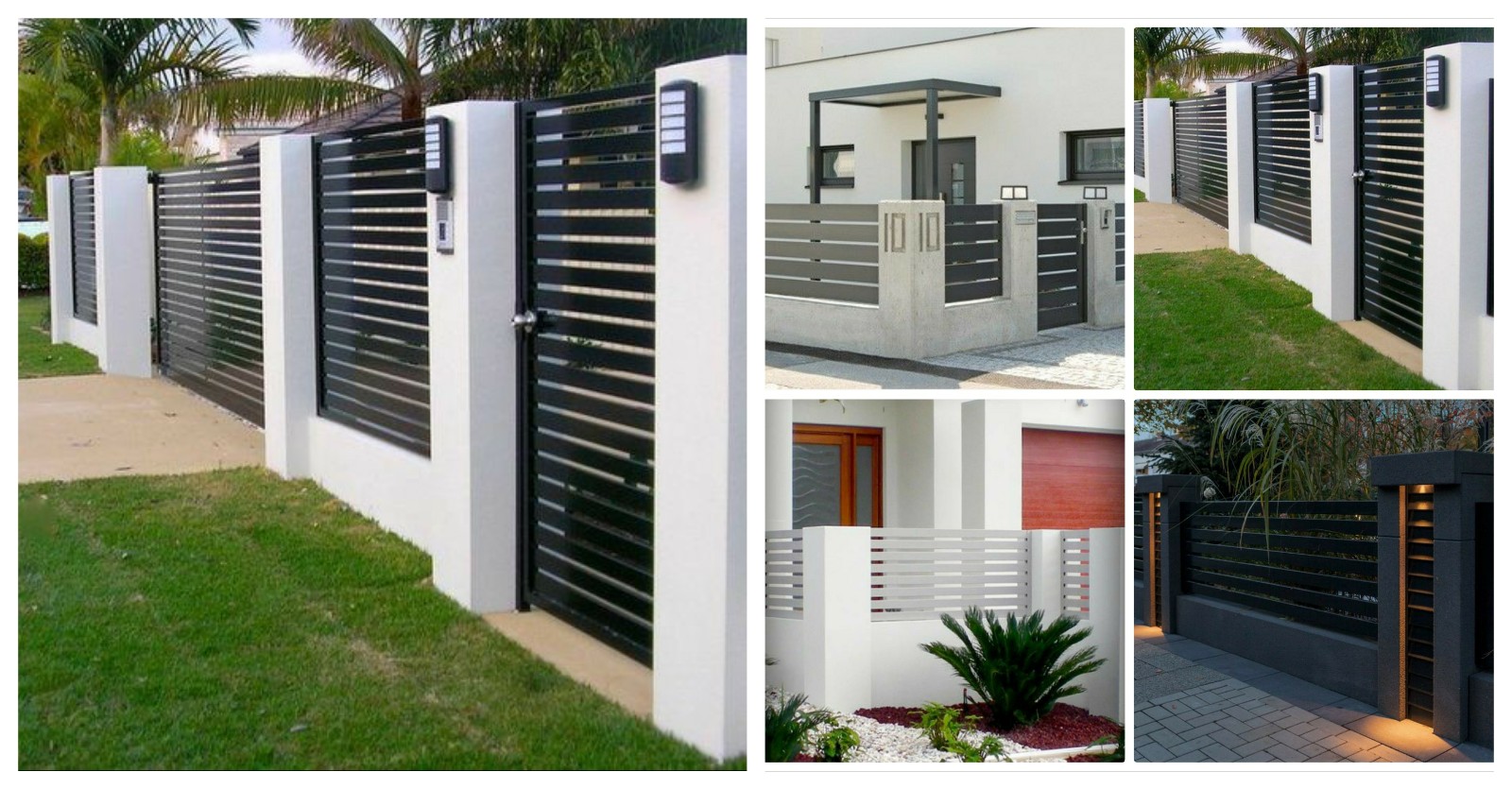 Mi Fiesta Creativa: Ideas para cercas de jardín con estilo moderno