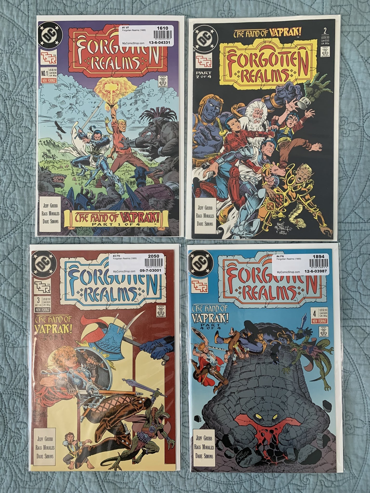 Forgotten Realms Lyceum: Comic Review: The Hand of Vaprak! - Issues #1 ...