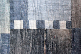 sew and sow life: how to make a rug from repurposed jeans