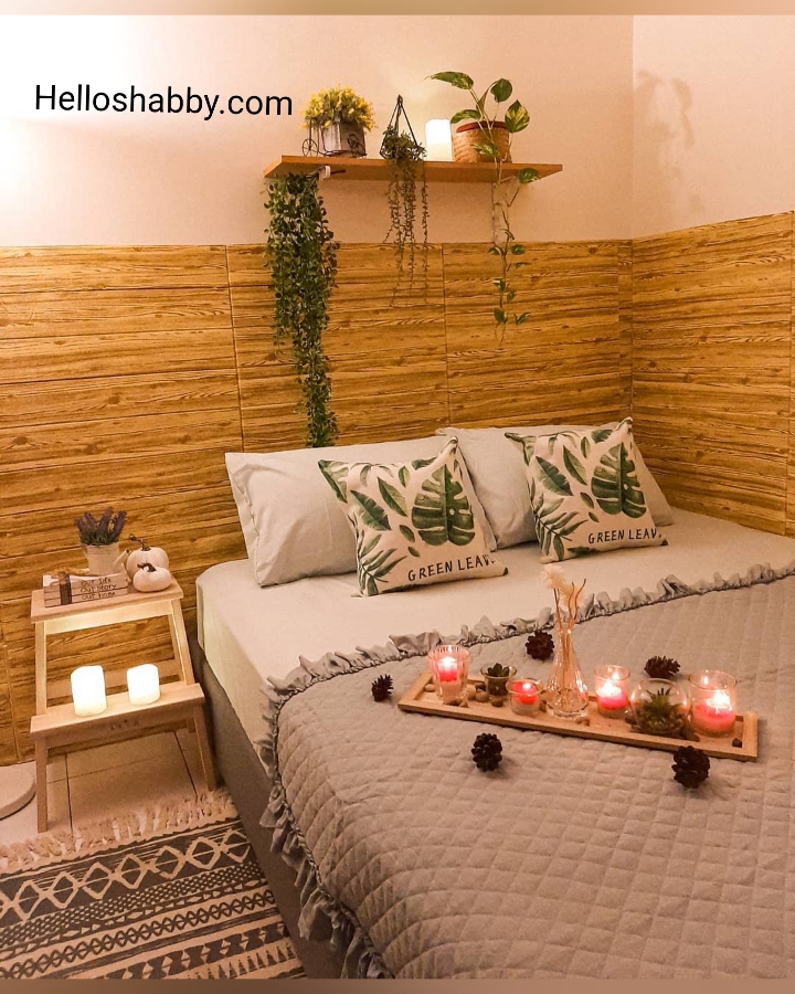 6 Desain Dinding Kamar Tidur Minimalis Kreatif 2021 ~ HelloShabby.com ...