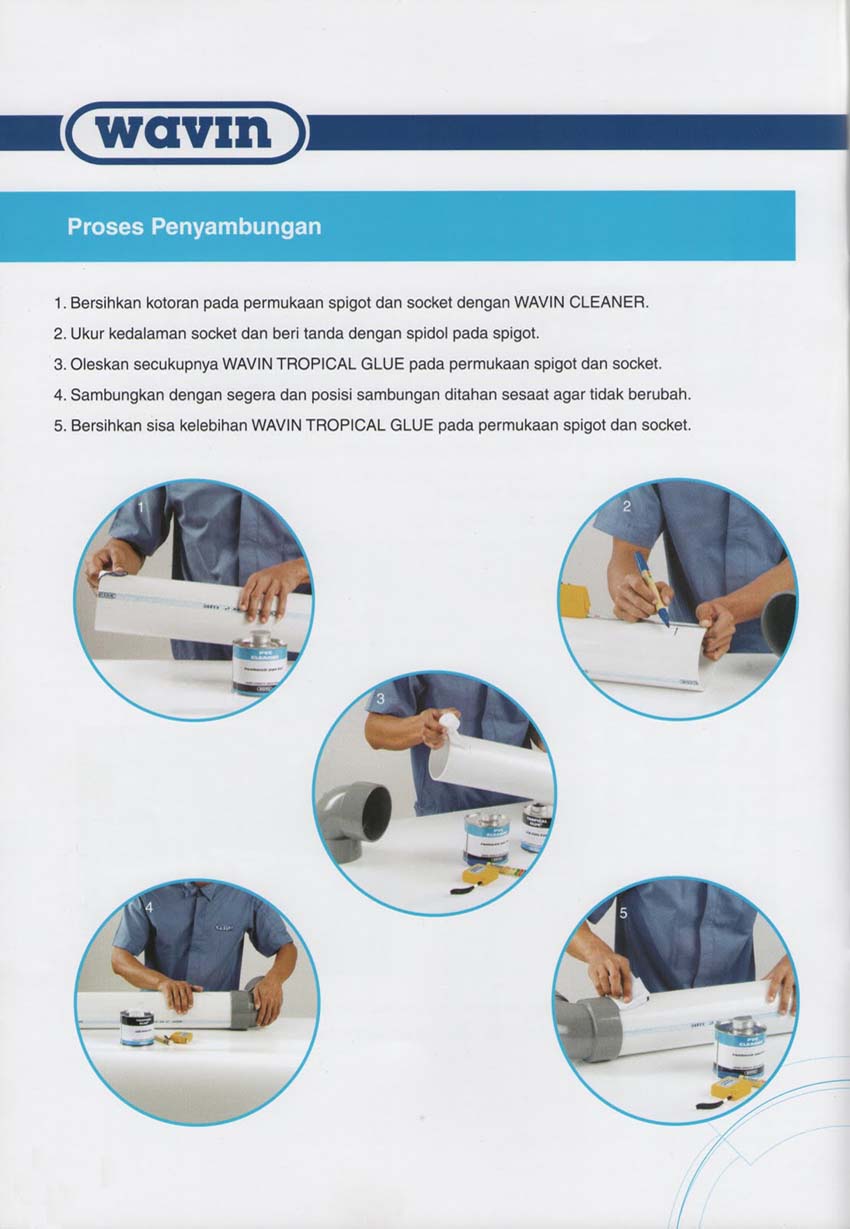 Pipa PVC WAVIN - [Suplier-Material] Pemasuk Material Bangunan