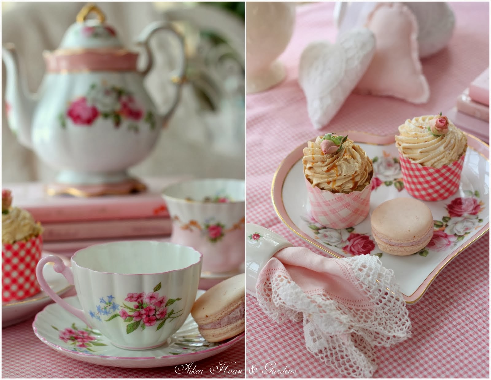 Aiken House & Gardens: Delicate Pink Tea