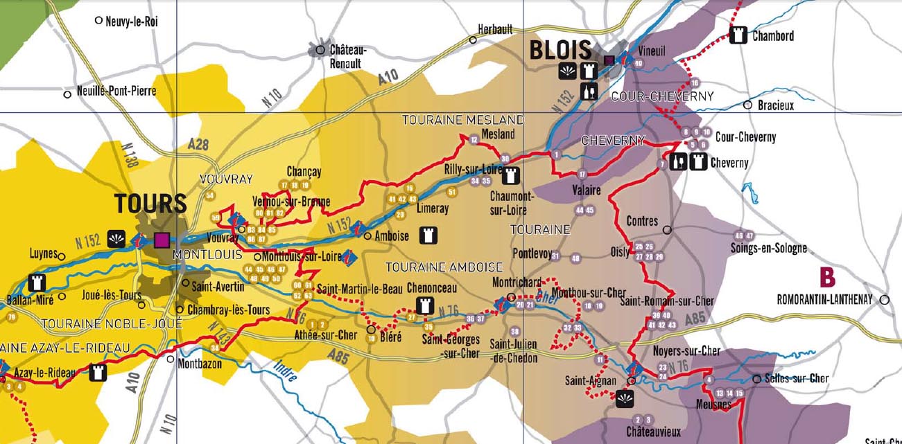 Living the life in Saint-Aignan: New Touraine AOC wine districts