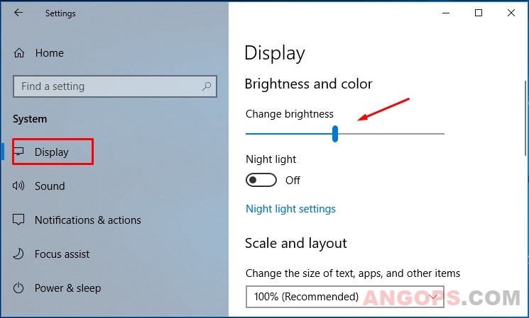 Cara Mengatur Kecerahan Layar Komputer Windows 10 Mudah ! - ANGOPS