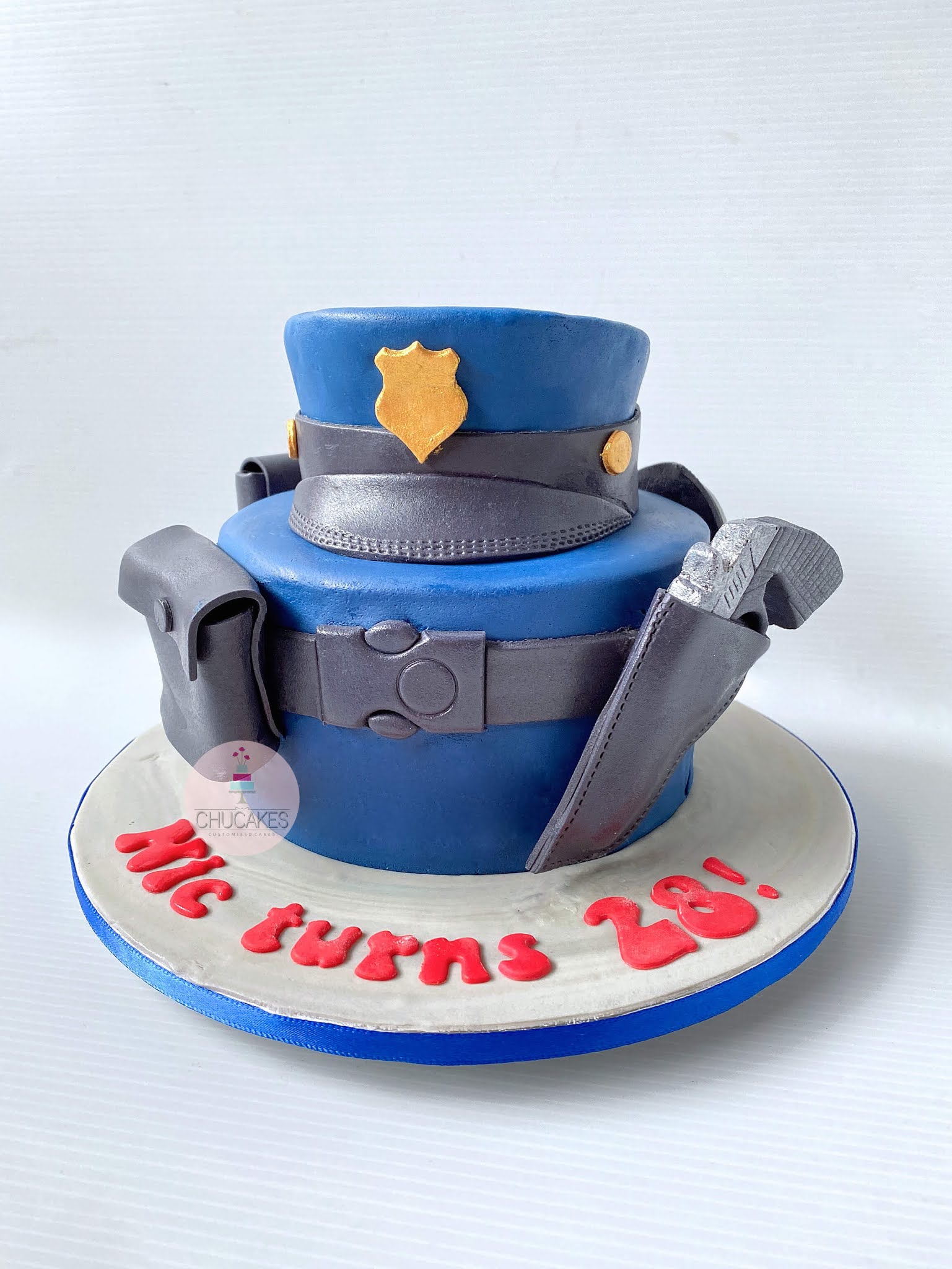 CHUCAKES : Police Cake