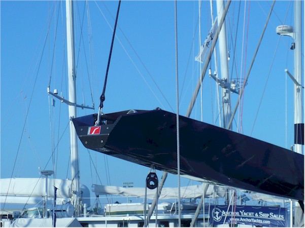 Boat Projects: Flaked Sail Inside Boom with Switch Track Batt Cars