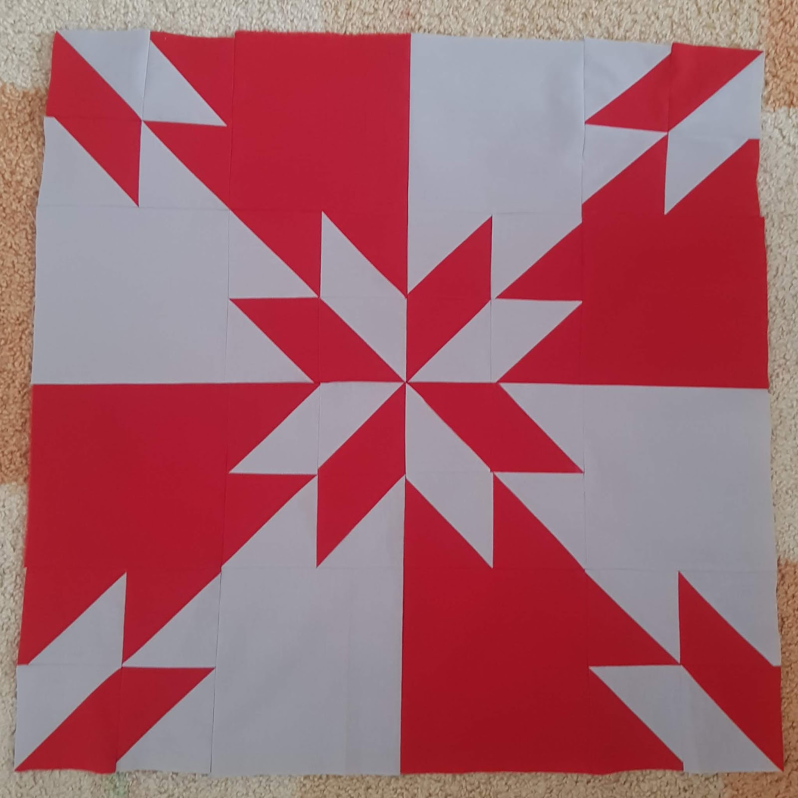 hunter's star quilt pattern and tutorial | All about patchwork and quilting