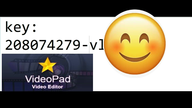 videoPad Video Editor registration key, VideoPad Video Editor crack ...