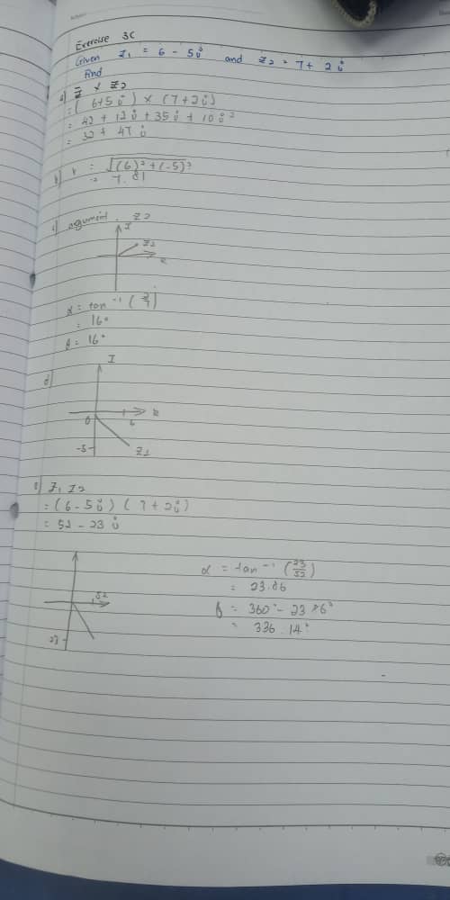 Full answer | DBM10013 | Exercise 3C | Engineering Mathematics 1 - Nota ...