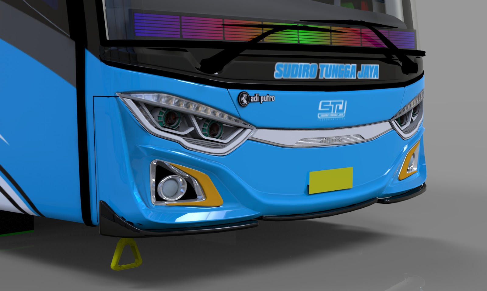 New Update JETBUS 3+ SHD Voyager Racing BUSSID v3.3.2 - MASADI.ID