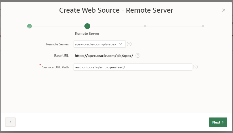 Get data from Web Source in Oracle APEX - Ontoor Solutions