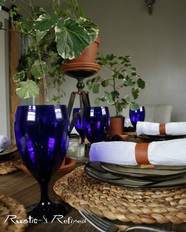 Animal Print Tablescape | Rustic & Refined