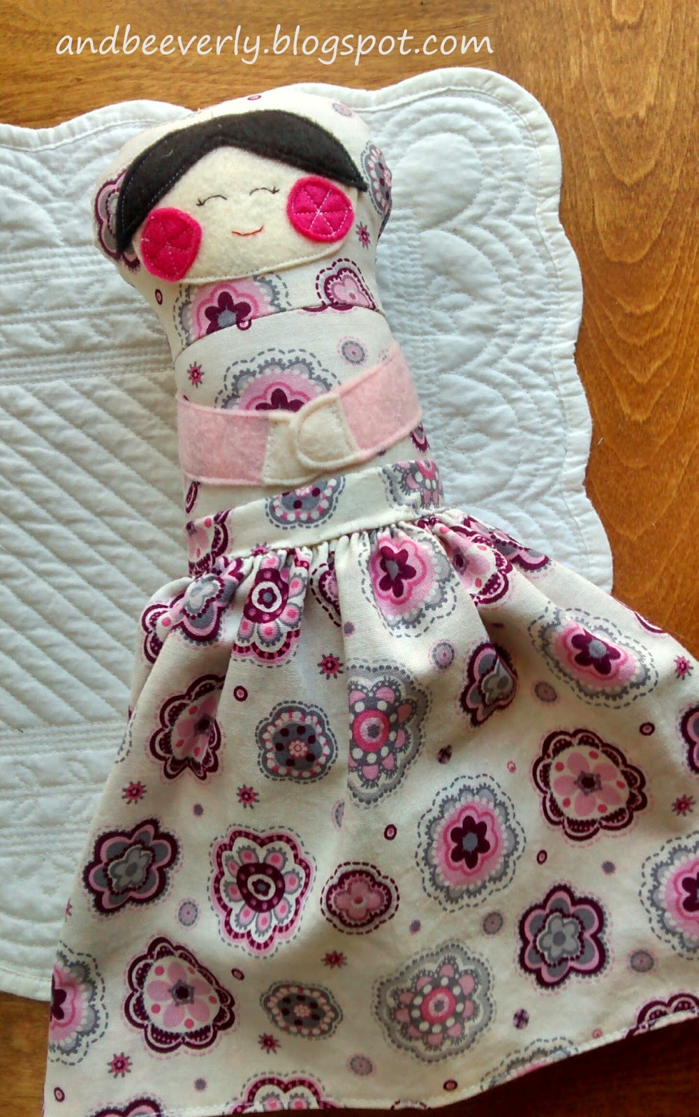 and BE everly: A cherry blossom Topsy Turfy/ flip doll!