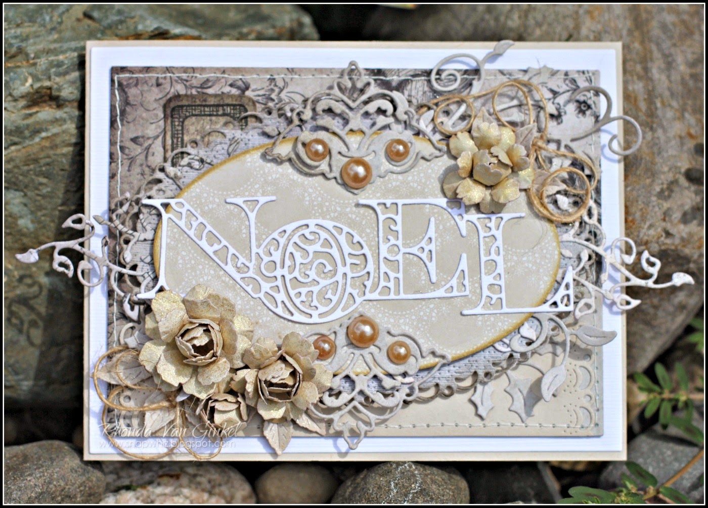 Scrappity Dappity Doo!: Vintage Noel Card with Cheery Lynn Designs