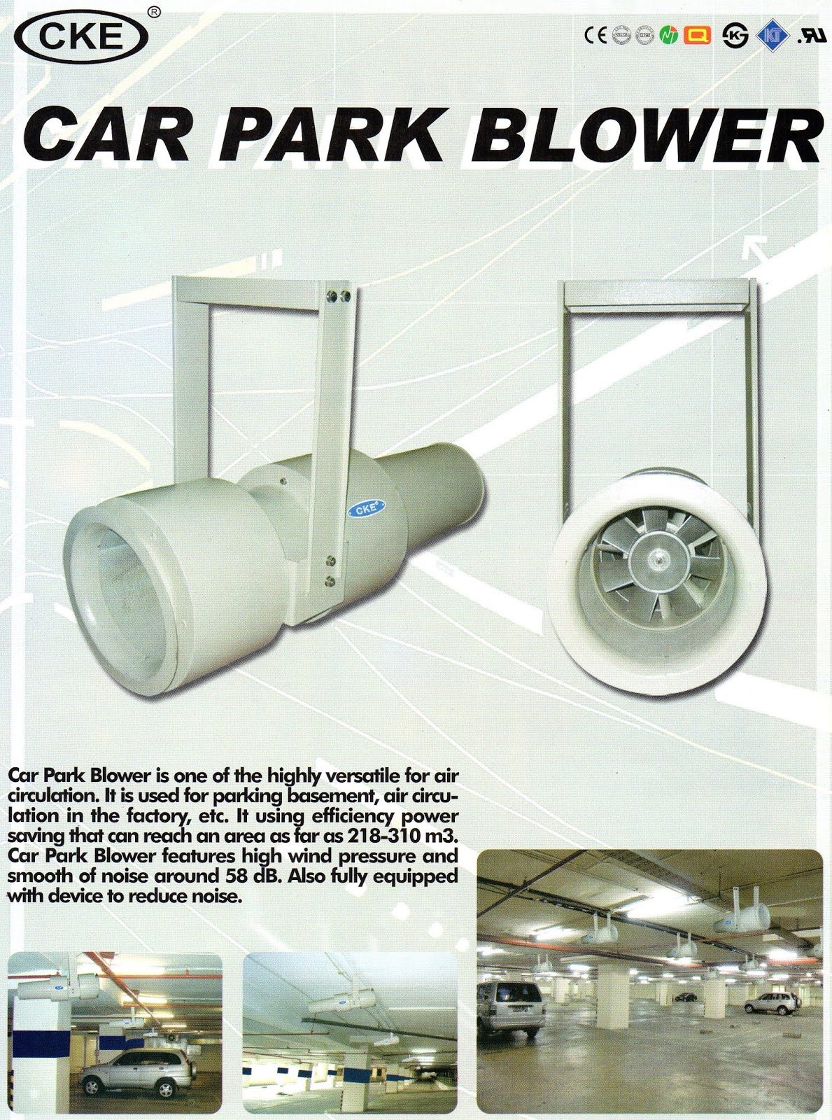 JET FAN (car park blower)