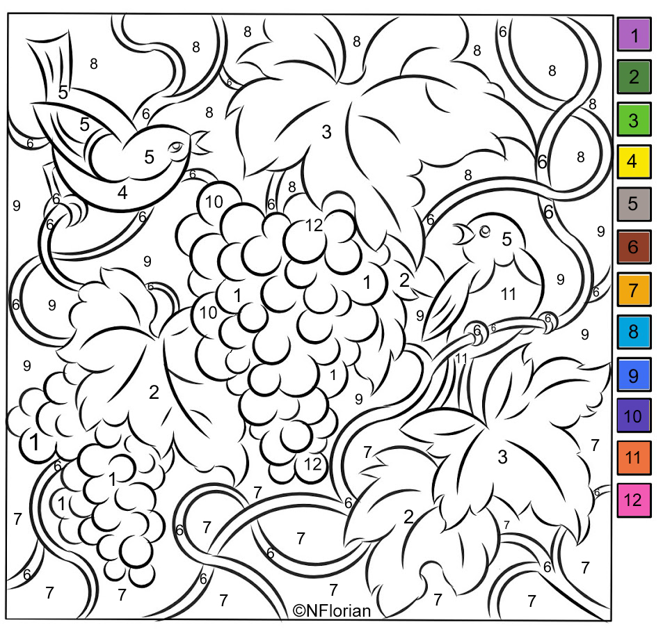 Nicole's Free Coloring Pages
